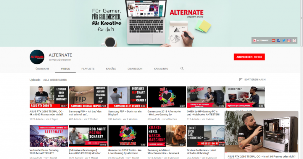 YouTube: Mini-Player ab sofort für alle Browser verfügbar