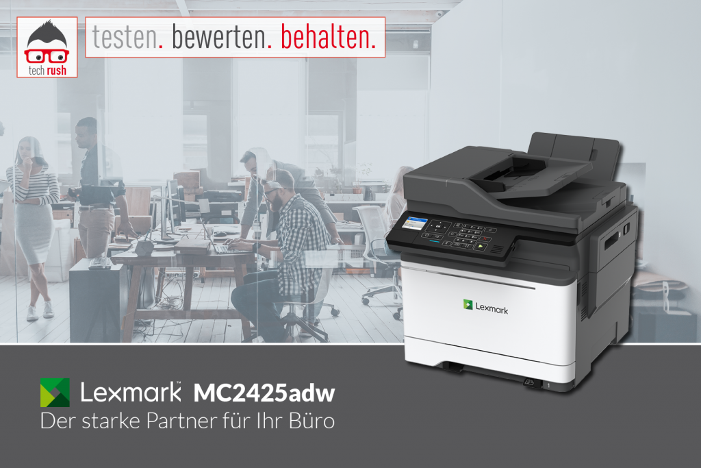 Produkttester gesucht: Lexmark MC2425adw Multifunktionsdrucker