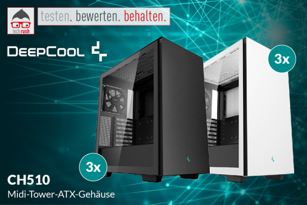 Produkttester gesucht: DeepCool CH510, Desktop-Gehäuse