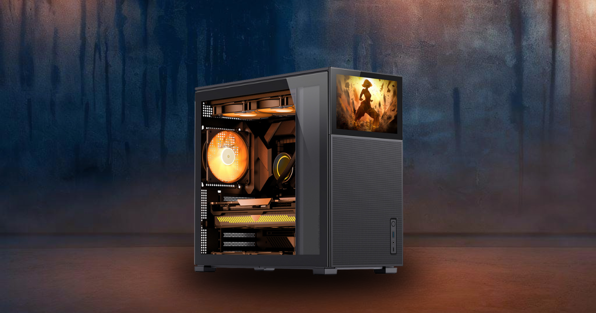 Jonsbo: Neue PC-Gehäuse haben ein Display an der Front