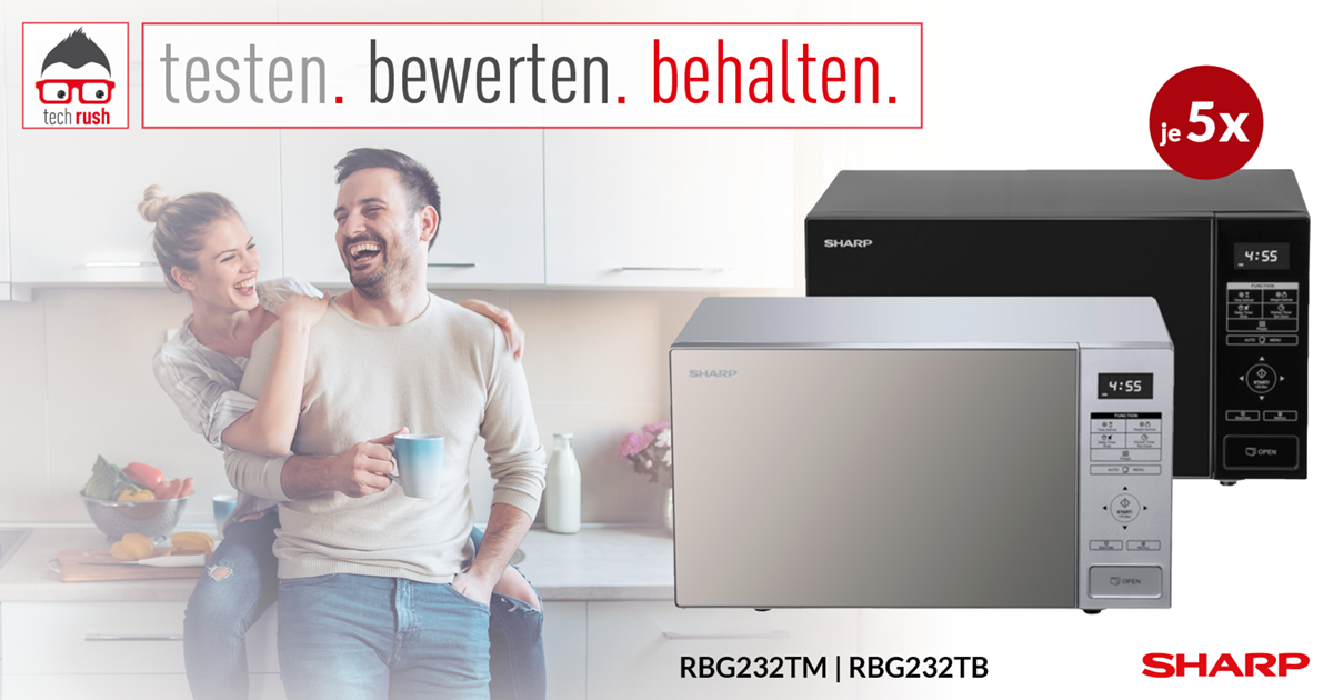 Produkttester gesucht: Mikrowellen von Sharp