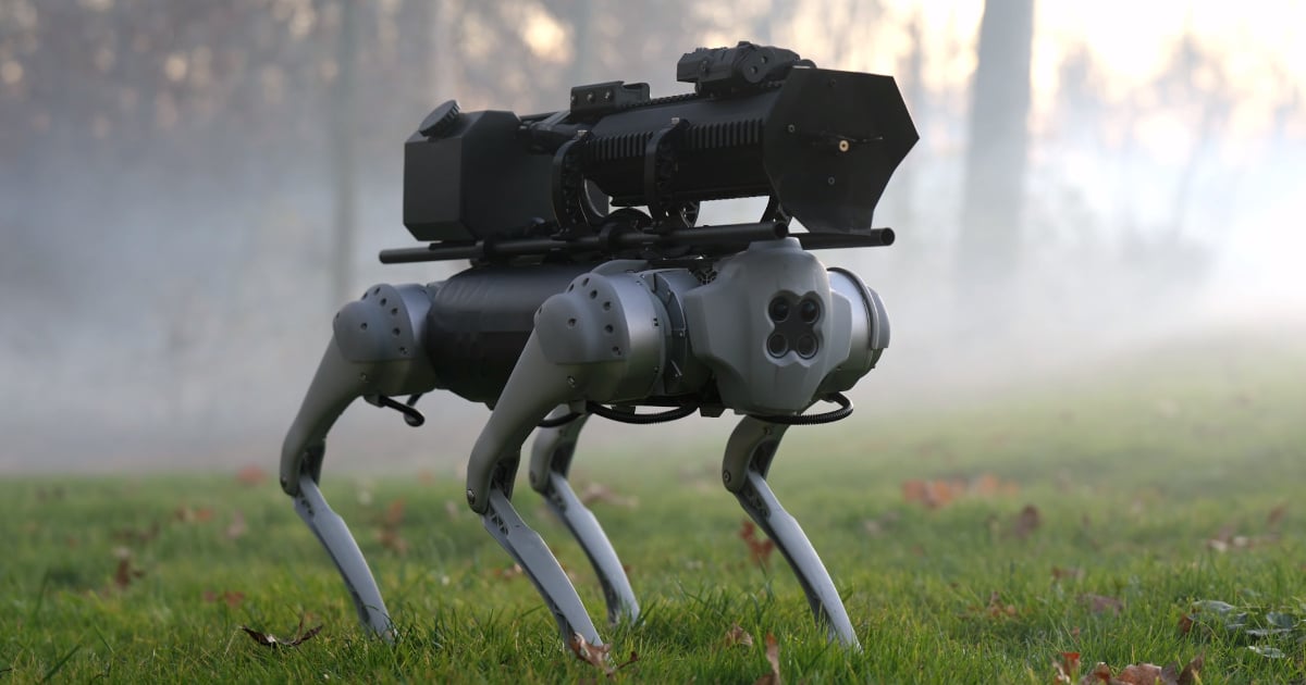 Throwflame Thermonator: Roboterhund mit Flammenwerfer vorgestellt! (Update)