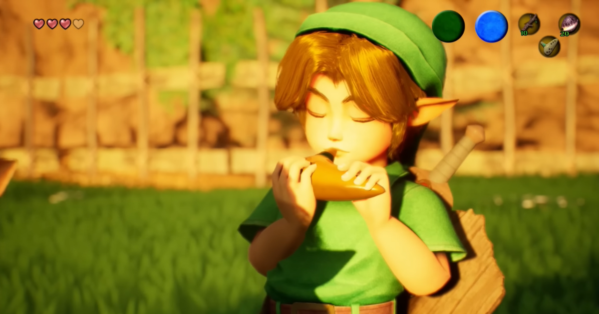 Mit Unreal Engine 5: "The Legend of Zelda: Ocarina of Time" erstrahlt ...