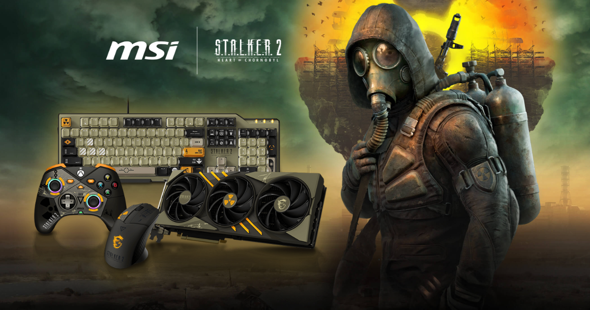 MSI und Stalker 2: Gaming-Equipment im ikonischen Design