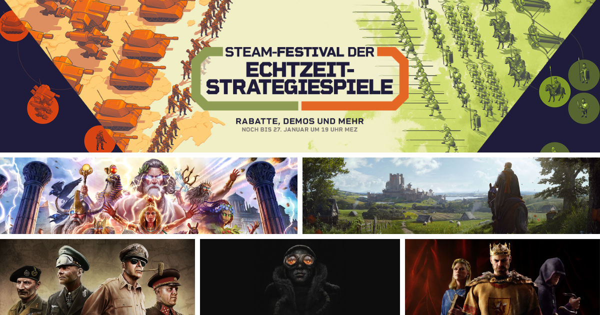 Echtzeitstrategie zum Schnäppchenpreis: Steam startet Real Time ...