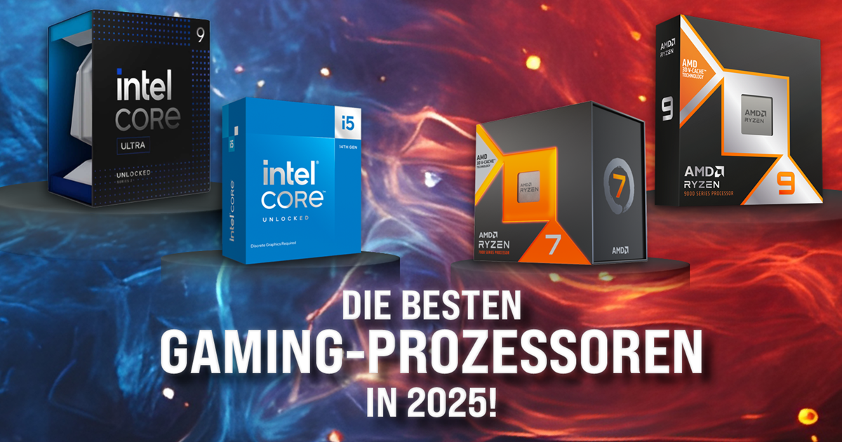 Gaming-CPU: Das sind die besten Gaming-Prozessoren in 2025