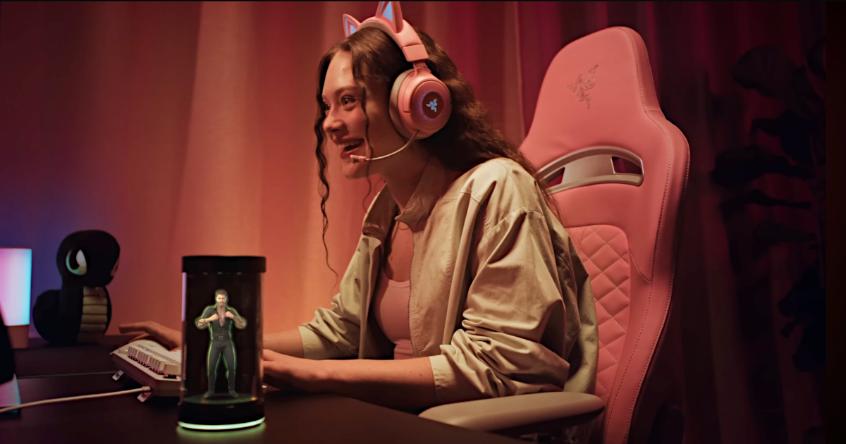 Das ist Project AVA: Razer demonstriert auf der CES die KI im Glas!